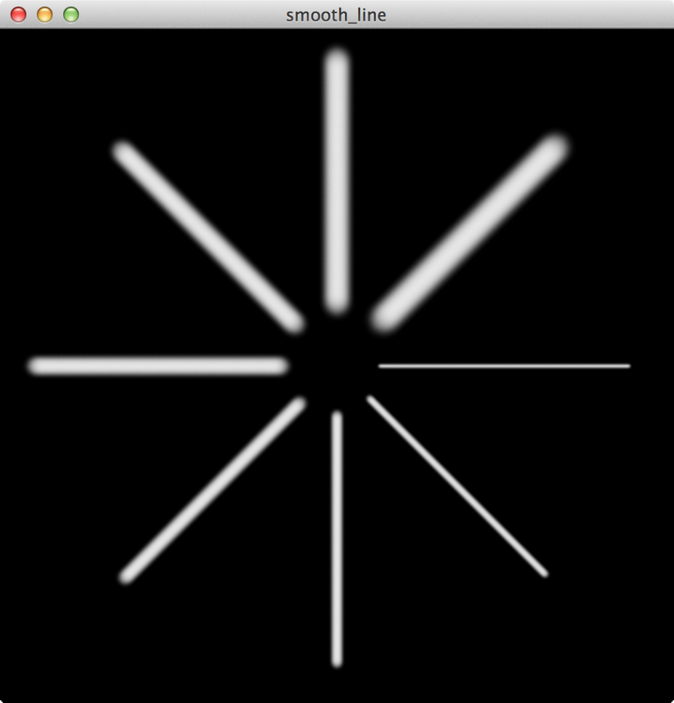 Simple Smooth Line Drawing with OpenGL | /*Comments*/ Simple Smooth Line Drawing with OpenGL | /*Comments*/